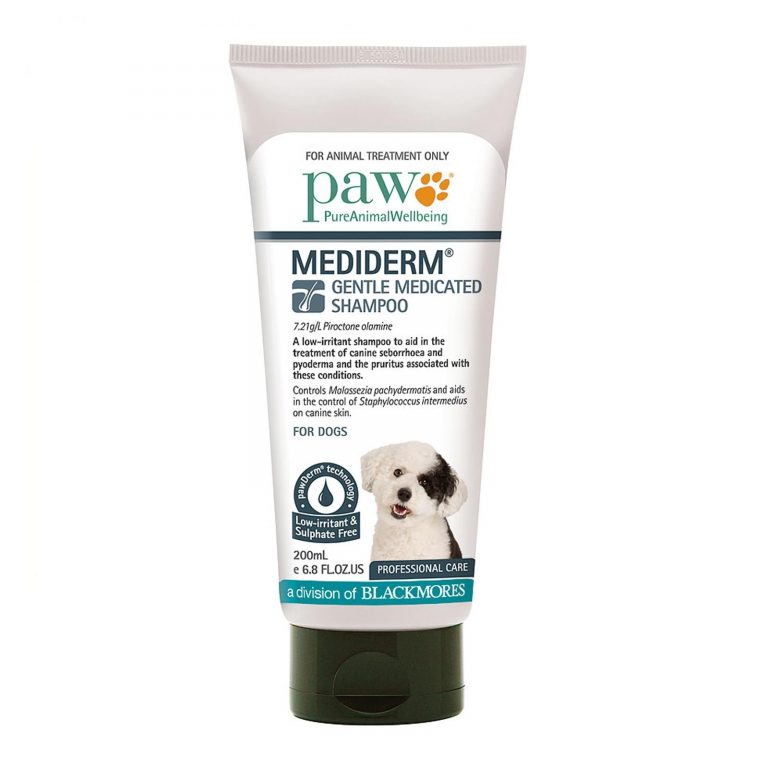 PAW Blackmores MediDerm Gentle Medicated Shampoo - MyPetZone