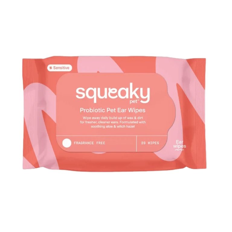 Squeaky Pet Probiotic Pet Ear Wipes - MyPetZone
