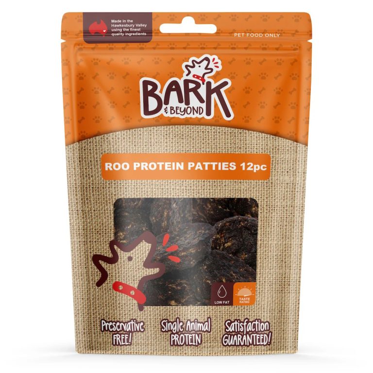 Bark & Beyond Roo Protein Patties - MyPetZone